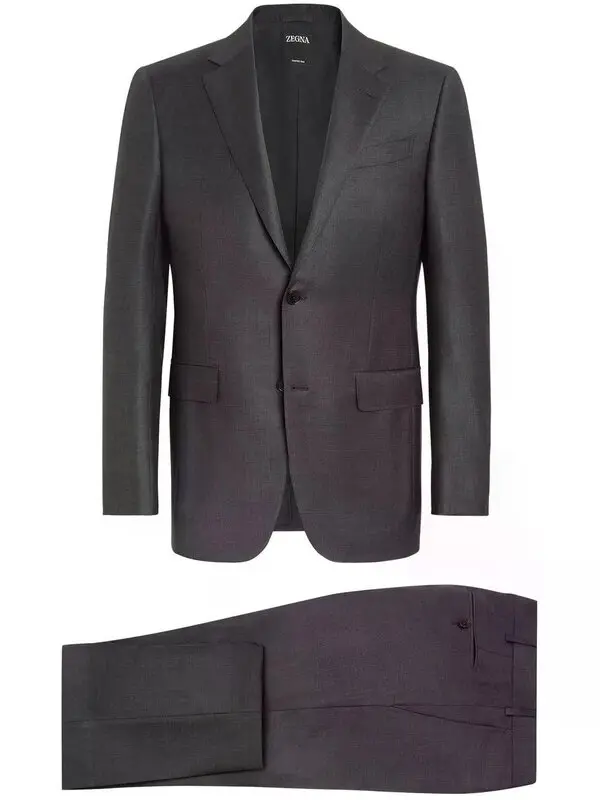 Zegna Trofeo Single-breasted Wool Suit