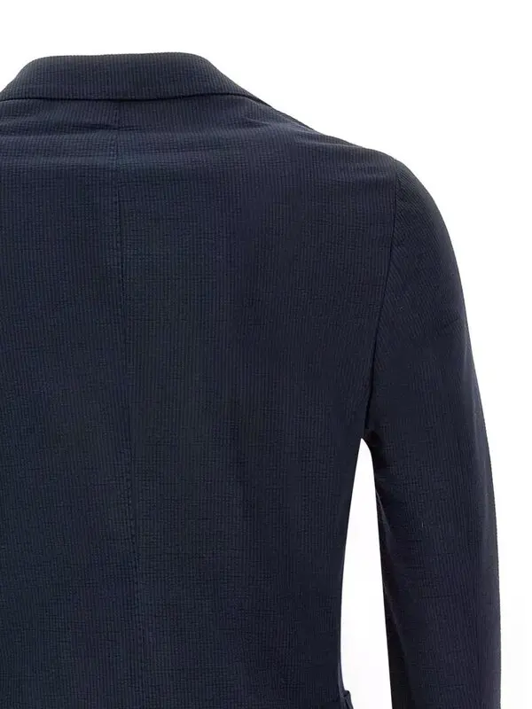 Eleventy Single-breasted Blazer - Blue