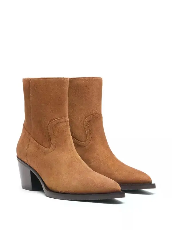STUART WEITZMAN 64mm Tate Boots - Brown