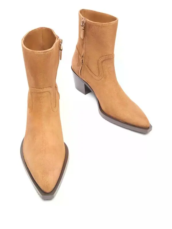STUART WEITZMAN 64mm Tate Boots - Brown