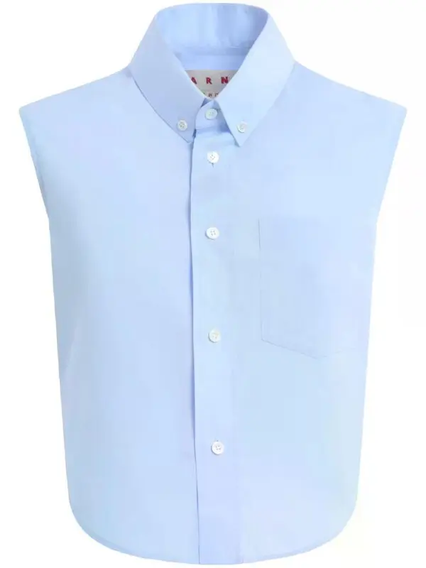 Marni Sleeveless Cotton Shirt