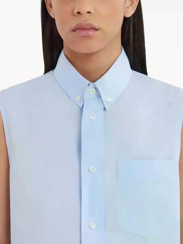 Marni Sleeveless Cotton Shirt