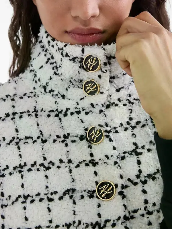 Karl Lagerfeld Bouclé Sweat Jacket