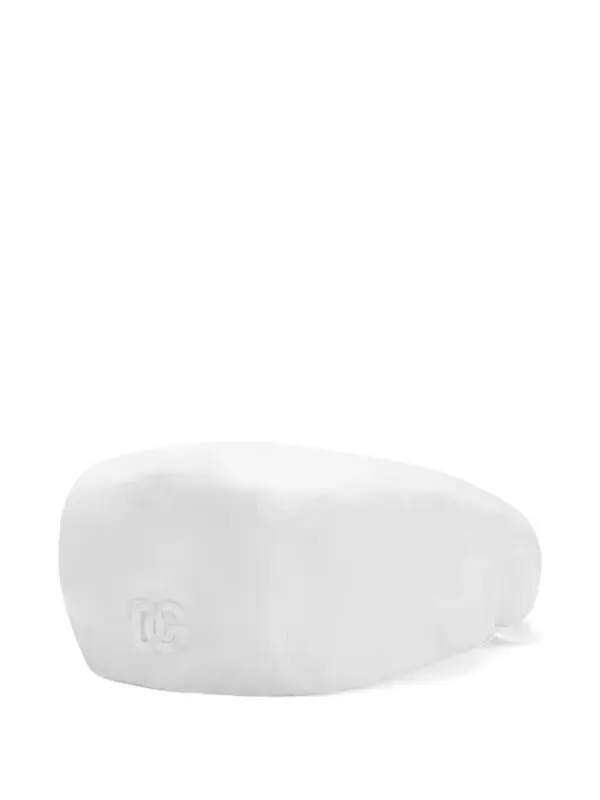 Dolce & Gabbana Cotton Gabardine Flat Cap