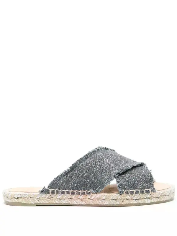 CastaÑer Palmera Flat Espadrilles - Grey