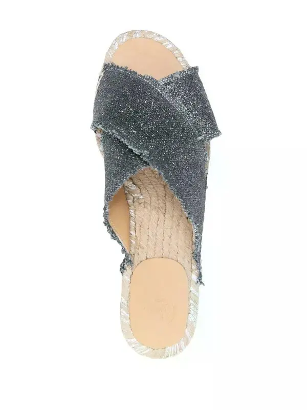 CastaÑer Palmera Flat Espadrilles - Grey