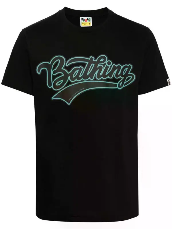 A BATHING APE Logo-print Cotton T-shirt