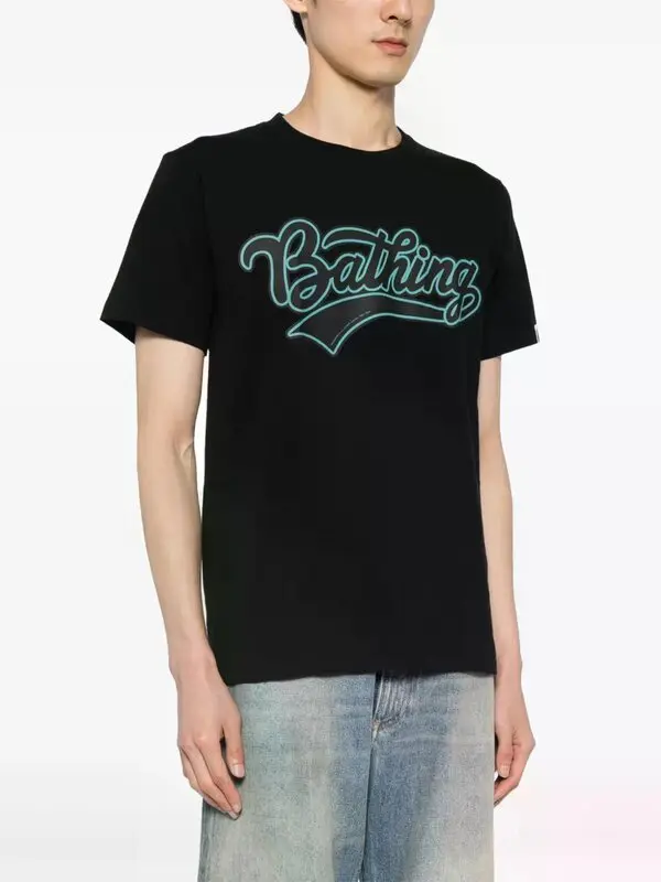 A BATHING APE Logo-print Cotton T-shirt
