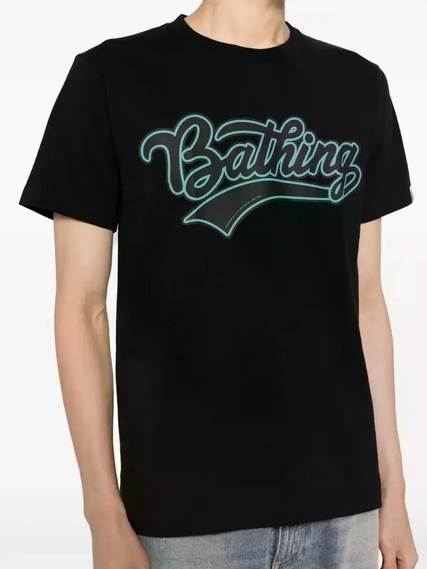 A BATHING APE Logo-print Cotton T-shirt
