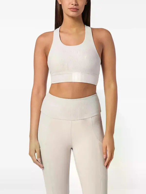 PLEIN SPORT Logo-embossed Compression Top