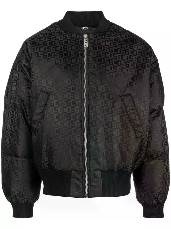 Gcds Monogram Zip-up Bomber Jacket