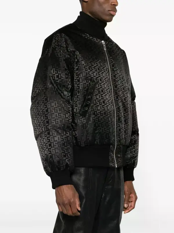 Gcds Monogram Zip-up Bomber Jacket