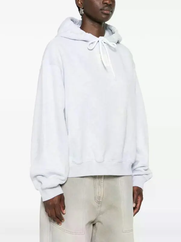 Alexander Wang Logo-print Cotton Hoodie