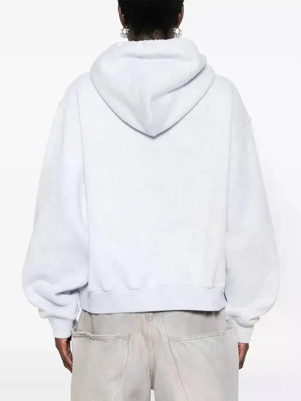 Alexander Wang Logo-print Cotton Hoodie