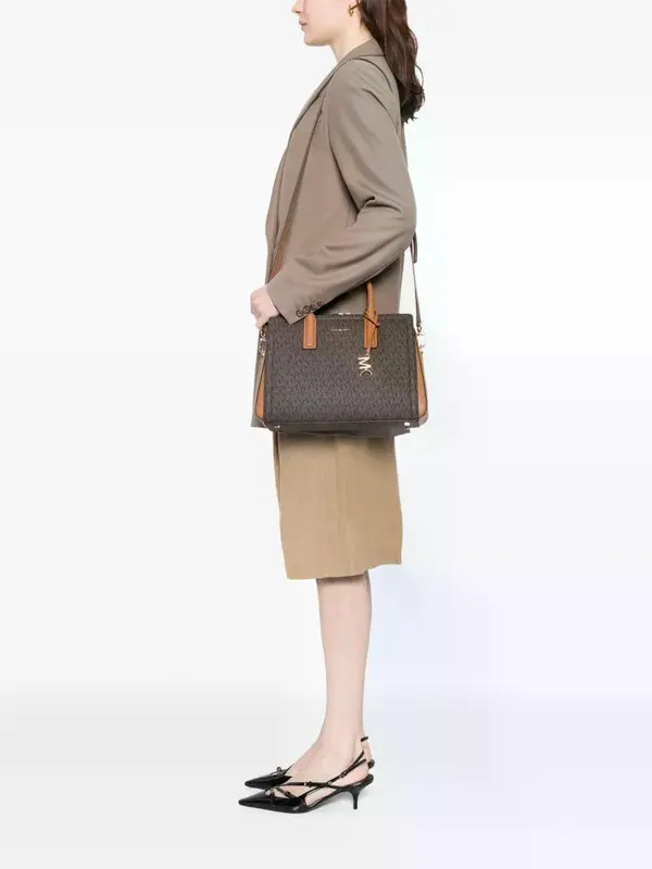 Michael Kors Logo Print Tote Bag
