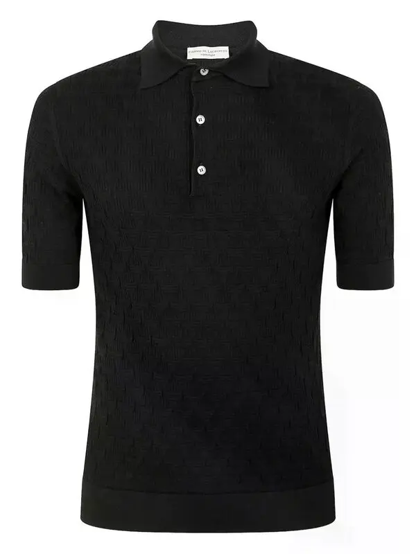FILIPPO DE LAURENTIIS Knitted Polo Shirt