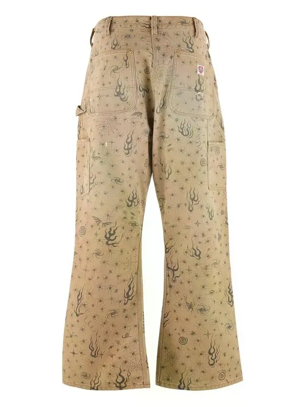 SAINT MXXXXXX Graphic Print Trousers