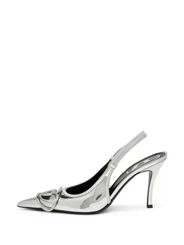 DIESEL® D-venus Sb Pumps - Silver