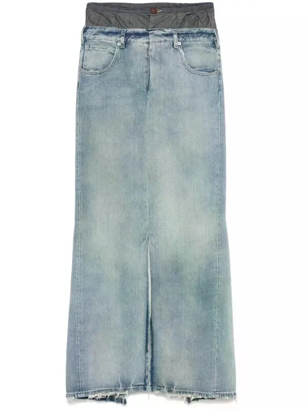 MAISON MARGIELA Denim Maxi Skirt
