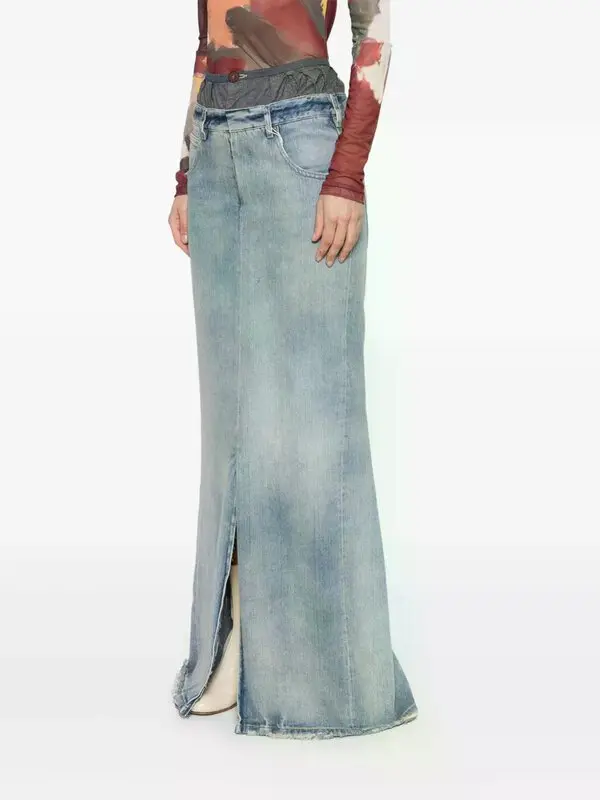 MAISON MARGIELA Denim Maxi Skirt
