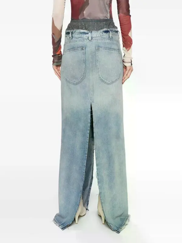 MAISON MARGIELA Denim Maxi Skirt