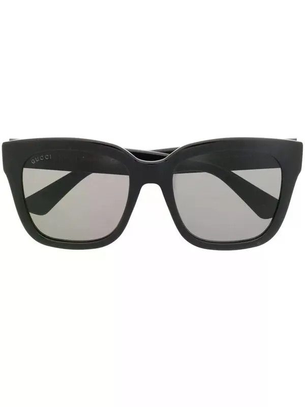 Gucci Oversize-frame Sunglasses - Black
