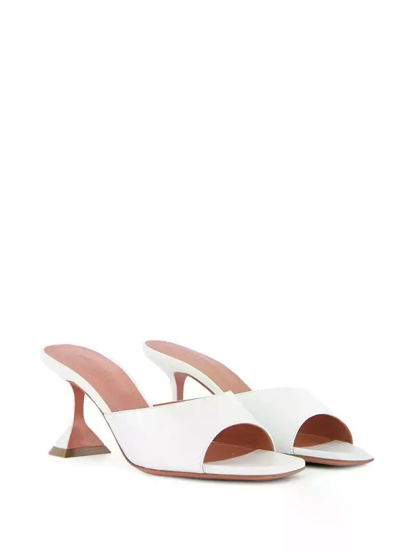 Amina Muaddi Lupita Leather Mules