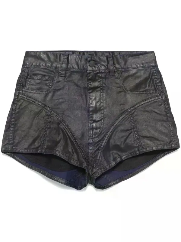 MUGLER Denim Shorts