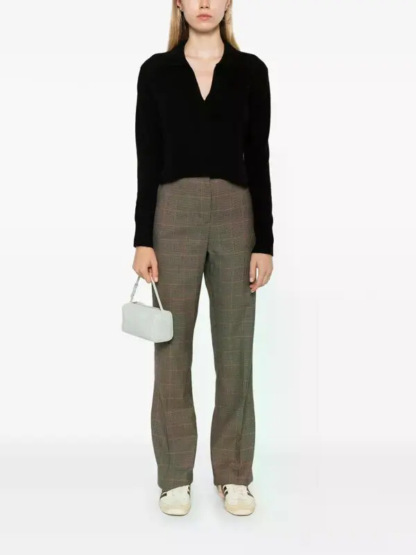 Pinko Love Birds Embroidered Cashmere Blend Sweater