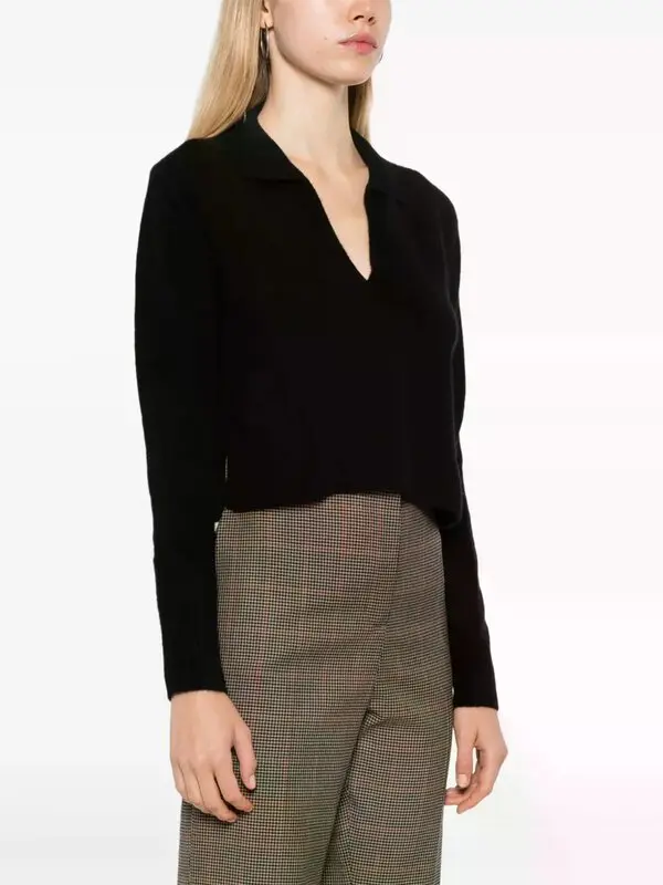 Pinko Love Birds Embroidered Cashmere Blend Sweater