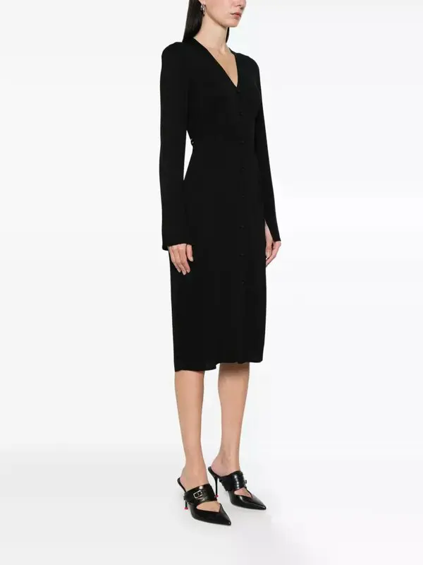 Patrizia Pepe Crepe Midi Dress