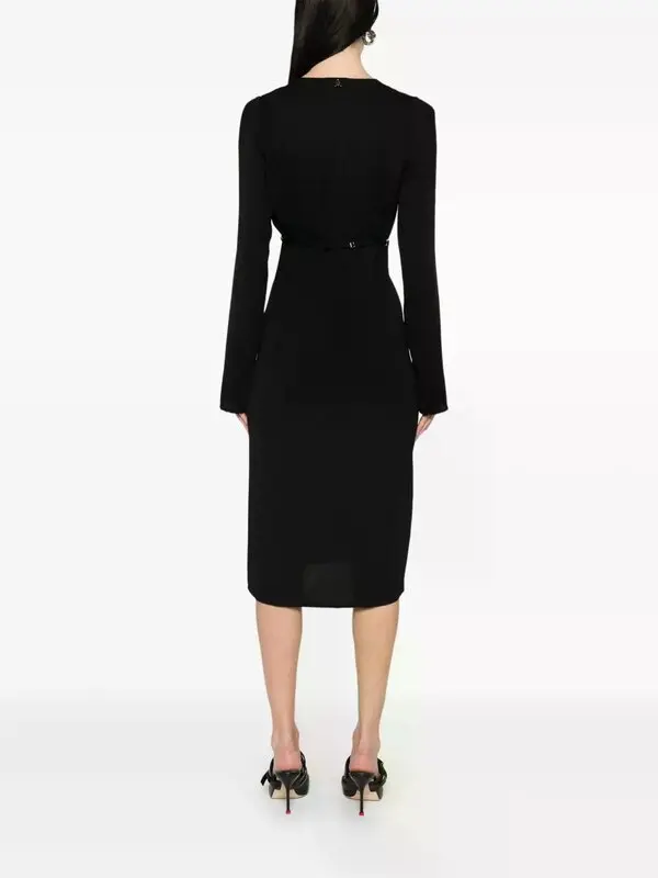 Patrizia Pepe Crepe Midi Dress