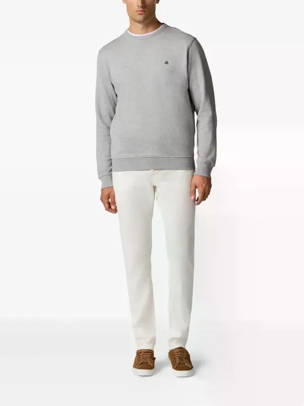 Brooks Brothers Logo-embroidered Sweatshirt