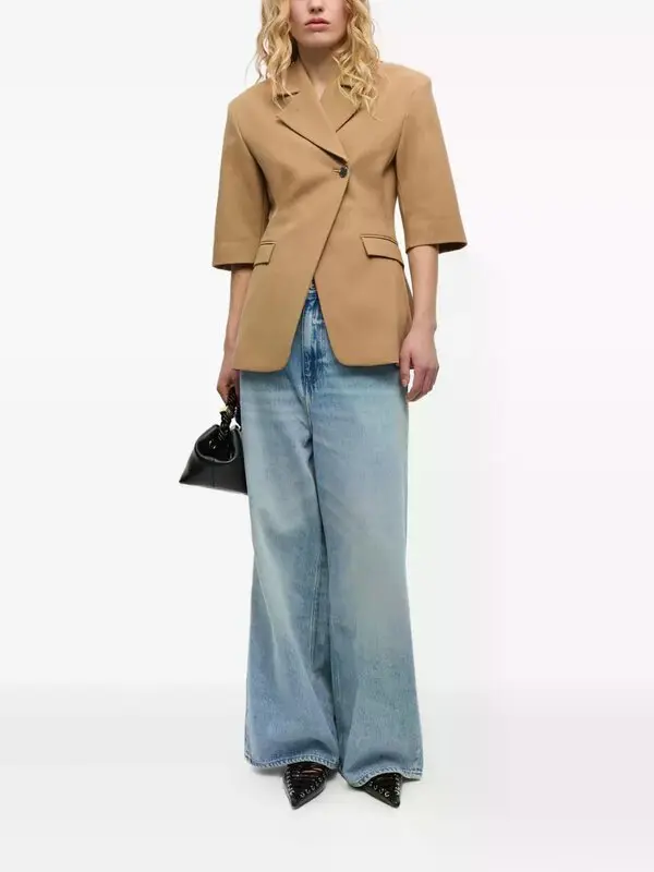 GANNI Whiskering-effect Jeans