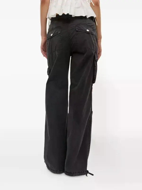GANNI Cargo Trousers - Black