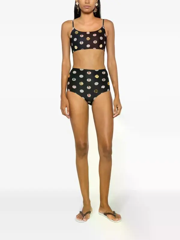 AMIR SLAMA Graphic-print Bikini