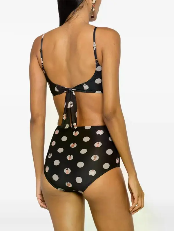AMIR SLAMA Graphic-print Bikini