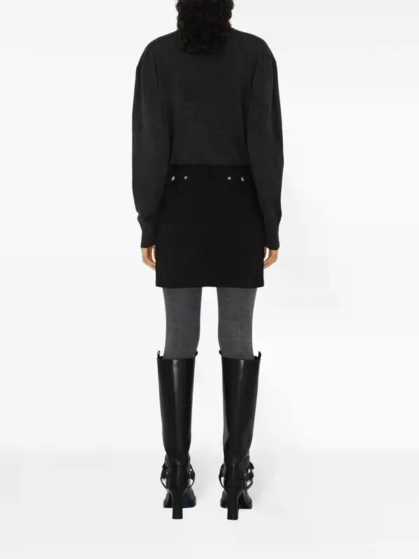 Burberry Quilted Mini Skirt