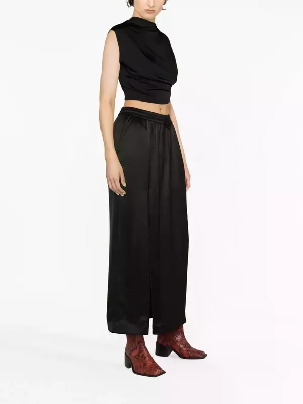 Y3 Satin Cargo Skirt