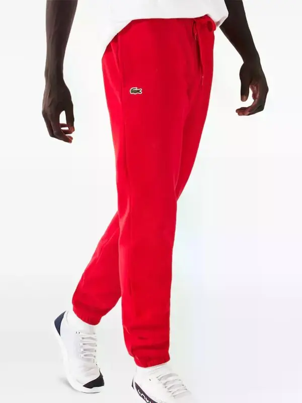 Lacoste Fleece Track Pants - Red