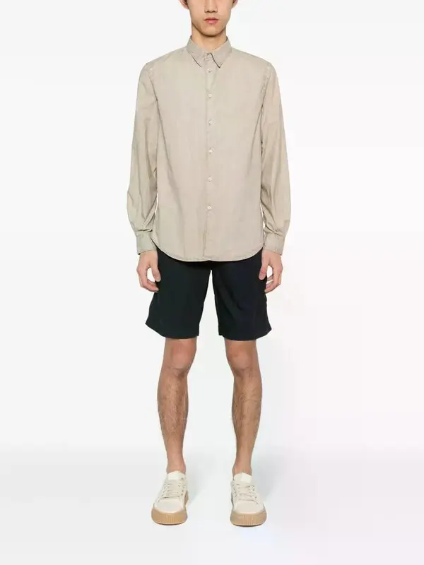 Aspesi Pressed-crease Cotton Shorts