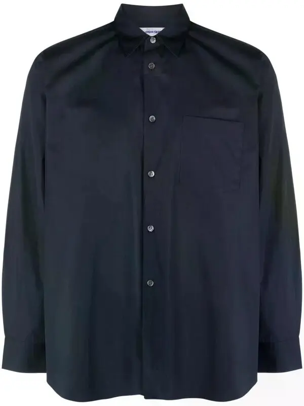 Comme Des Garçons Long-sleeved Cotton Shirt