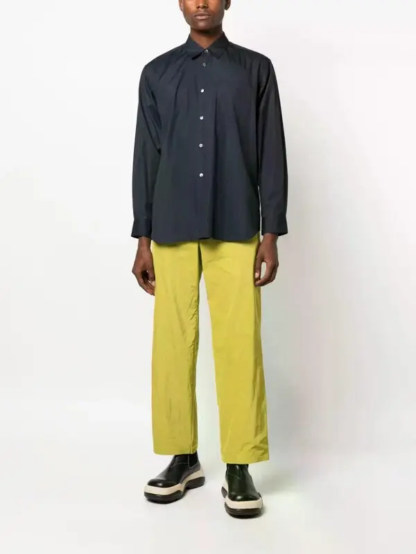 Comme Des Garçons Long-sleeved Cotton Shirt