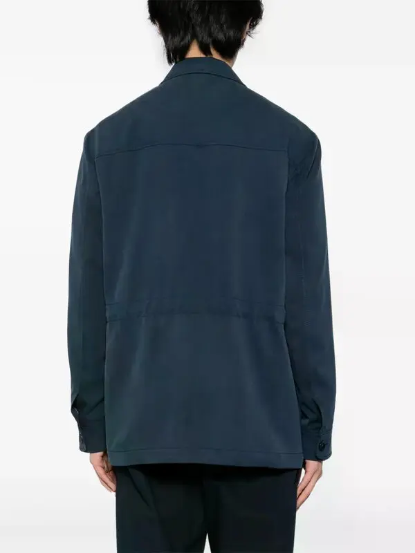 Brioni Sahariana Jacket - Blue