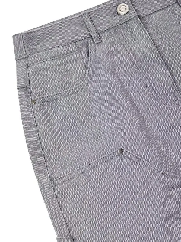 STUDIO TOMBOY Cotton Midi Skirt - Blue