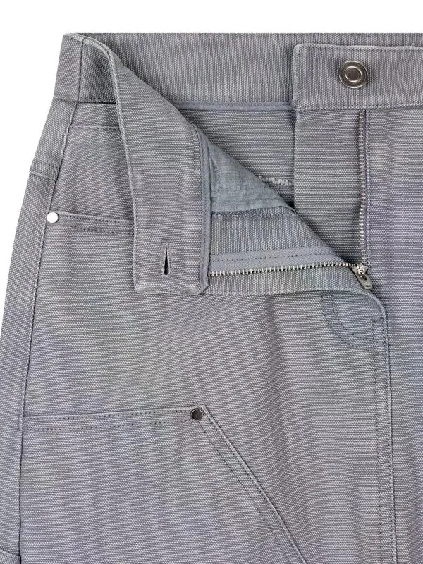 STUDIO TOMBOY Cotton Midi Skirt - Blue