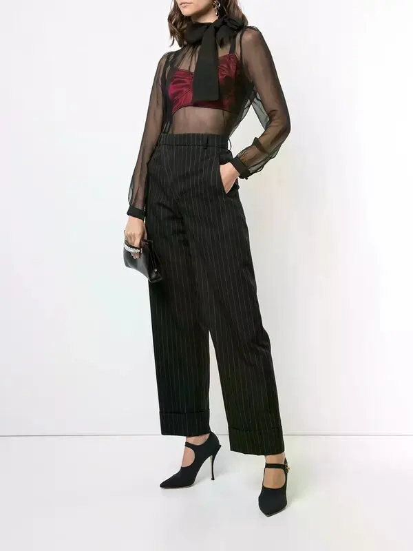 Dolce & Gabbana Satin Bustier Top