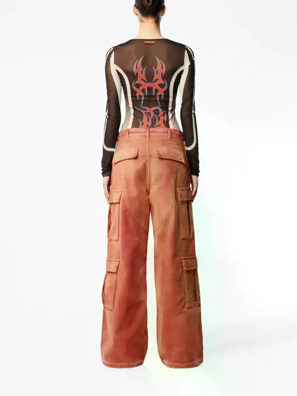 Heron Preston Distressed-effect Cargo Pants