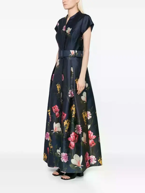 Sachin & Babi Marta Gown - Blue