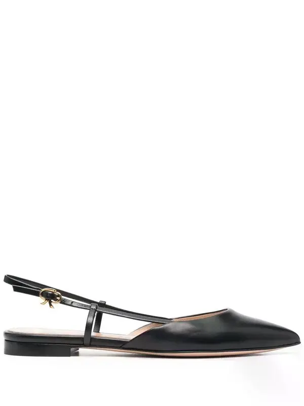 GIANVITO ROSSI Ascent 05 Slingback Ballerinas